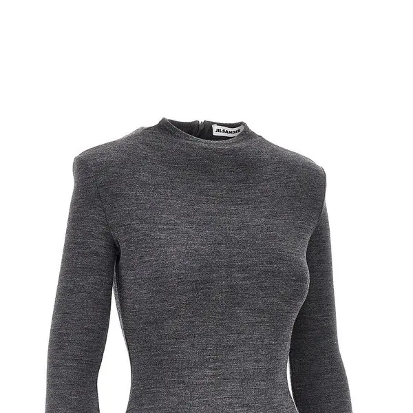 JIL SANDER Wool Jerey Bodyuit