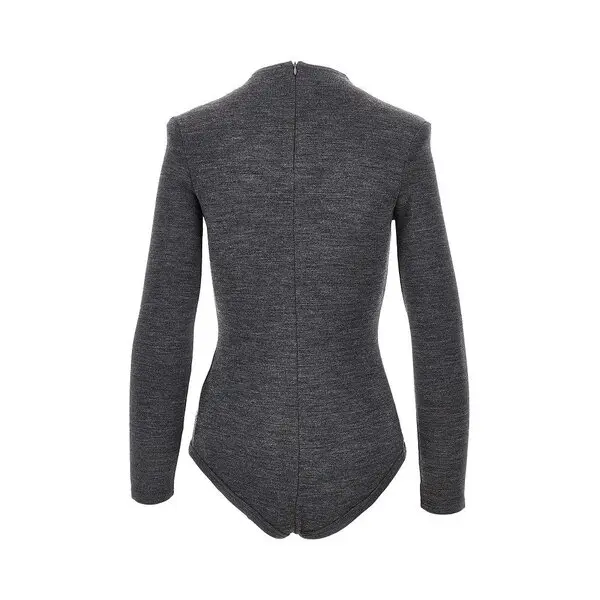 JIL SANDER Wool Jerey Bodyuit