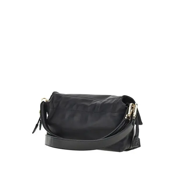 Fendi Medium Baguette Soft Leather Bag - Black