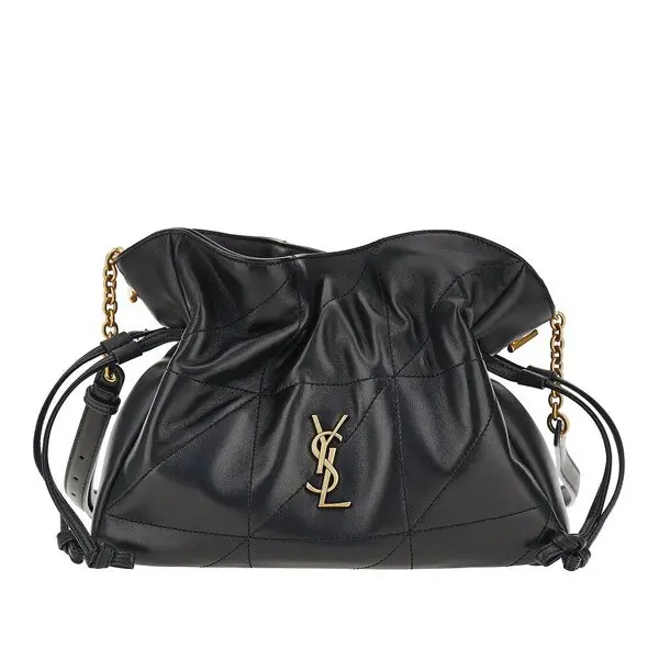 Saint Laurent Jamie Leather Bag - Black