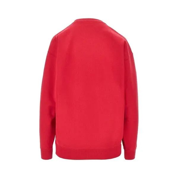 Saint Laurent Cotton Sweatshirt With Logo Embroidery