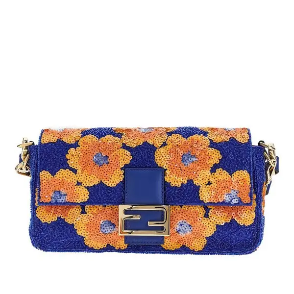 Fendi Baguette' Bag With Sequins
