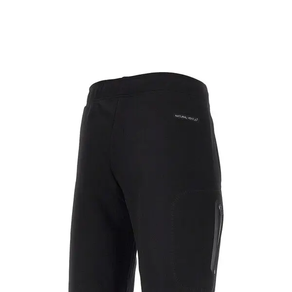 EA7 Cotton-blend Pant With Logo Print
