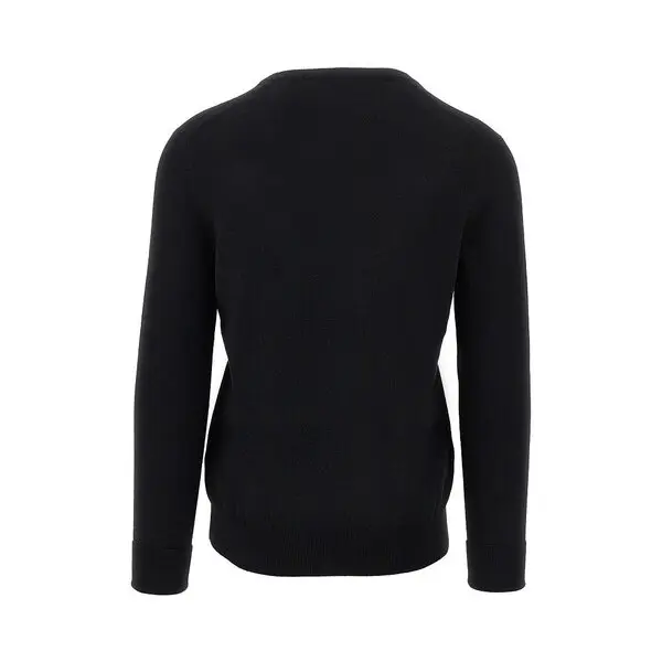 BALLANTYNE V-neck Cashmere Sweater - Black