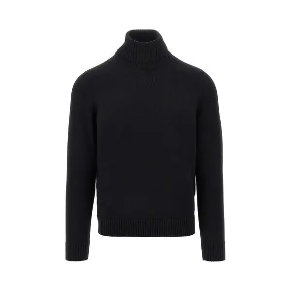 DRUMOHR Merino Wool Knitted Turtleneck