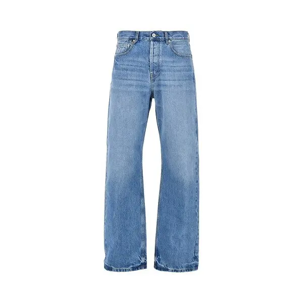 Jacquemus De-nîmes' Straight Denim Pants - Blue