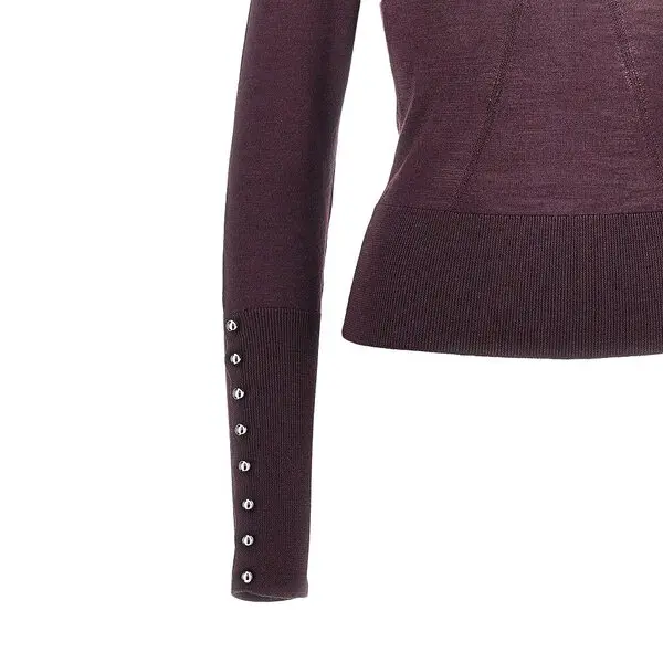 Rabanne Ilk And Merino Wool-blend Weater