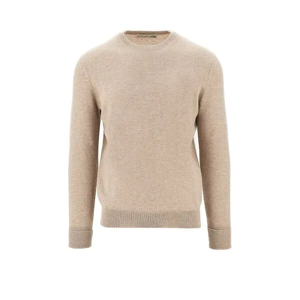 BALLANTYNE Cashmere Crewneck Sweater - Beige