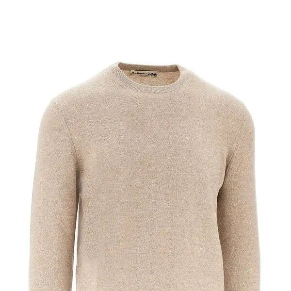 BALLANTYNE Cashmere Crewneck Sweater - Beige