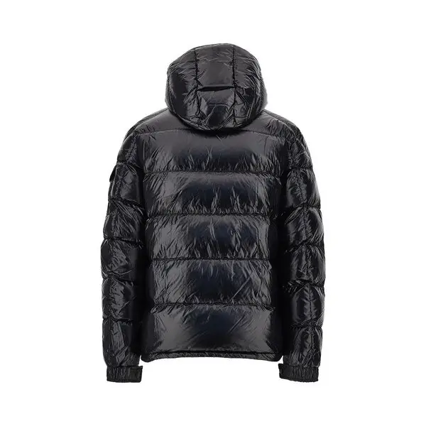 Moncler Maya' Hooded Down Jacket - Black