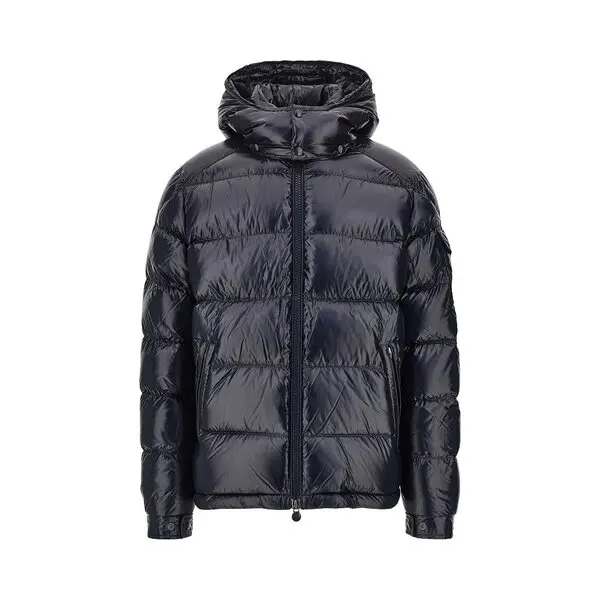 Moncler Maya Hooded Down Jacket - Blue