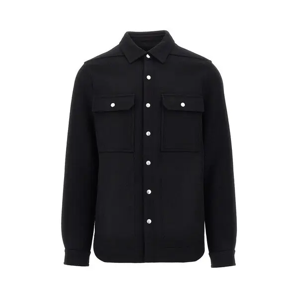 Rick Owens Wool Cloth Overshirt