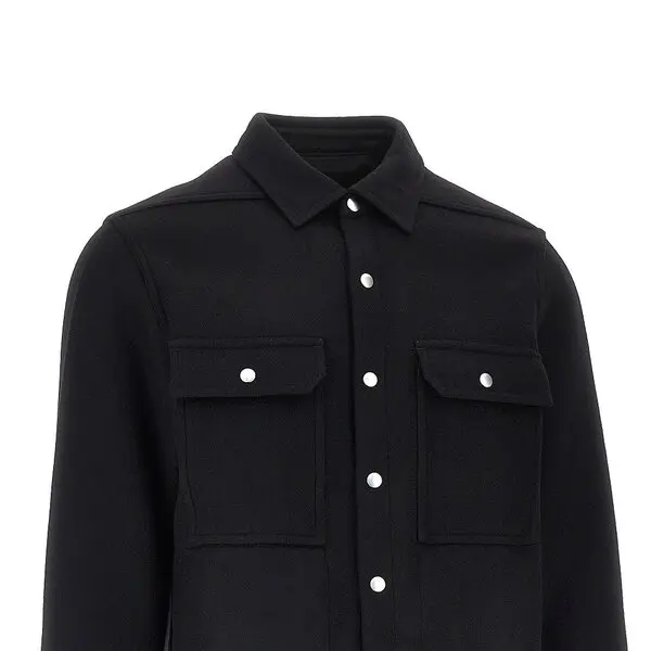 Rick Owens Wool Cloth Overshirt