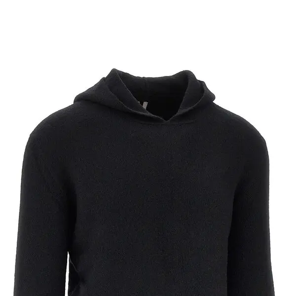 Rick Owens Knitted Hooded Sweater An
