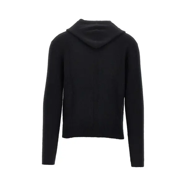 Rick Owens Knitted Hooded Sweater An