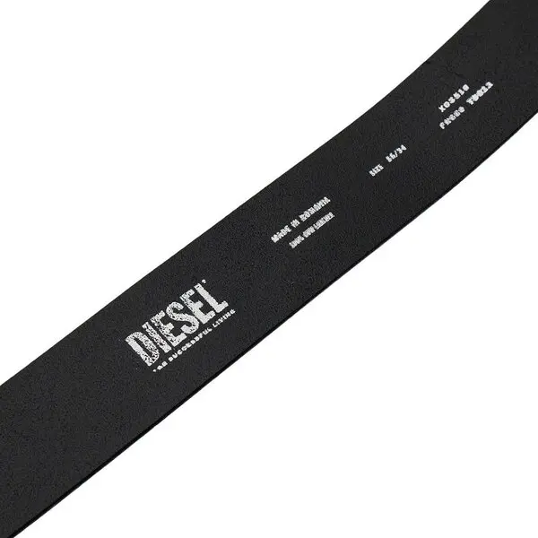 DIESEL® Oval D Leather Belt