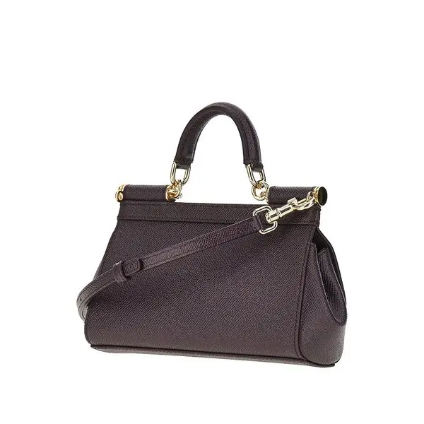 Dolce & Gabbana Dauphine Leather Small 'sicily' Bag