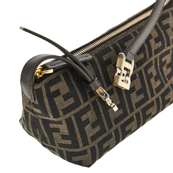 Fendi Ff Jacquard Fabric Small 'vanity' Bag