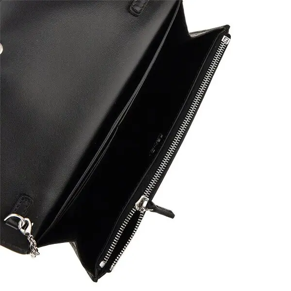 Fendi Leather Wallet With Chain
