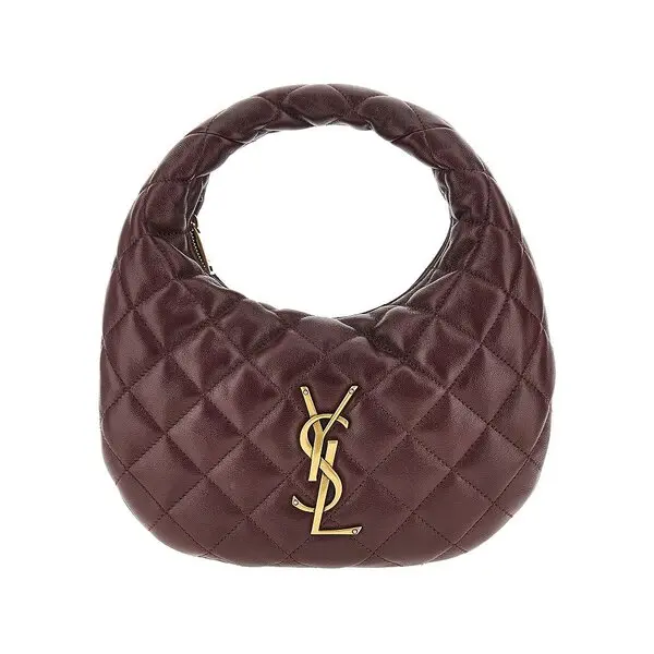 Saint Laurent Icare Quilted Leather Bag - Red