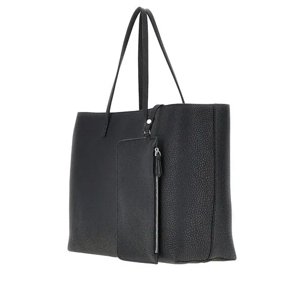 Fendi Medium 'roll' Grained Leather Shopping Bag