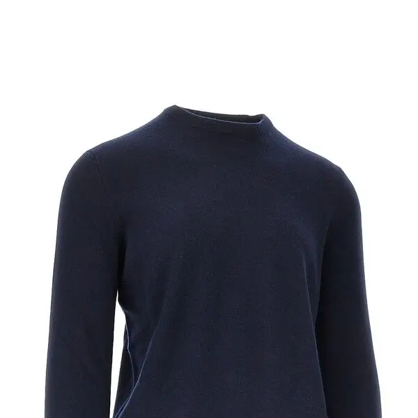 BALLANTYNE Cashmere Crewneck Sweater - Blue