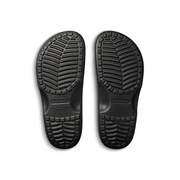 Balenciaga X Crocs Logo Embossed Sandals