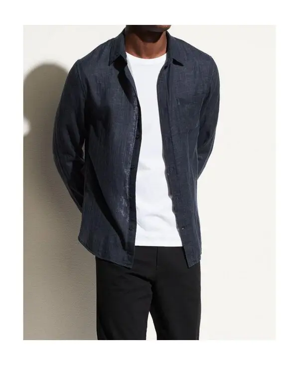 Vince Long-sleeve Cotton Shirt