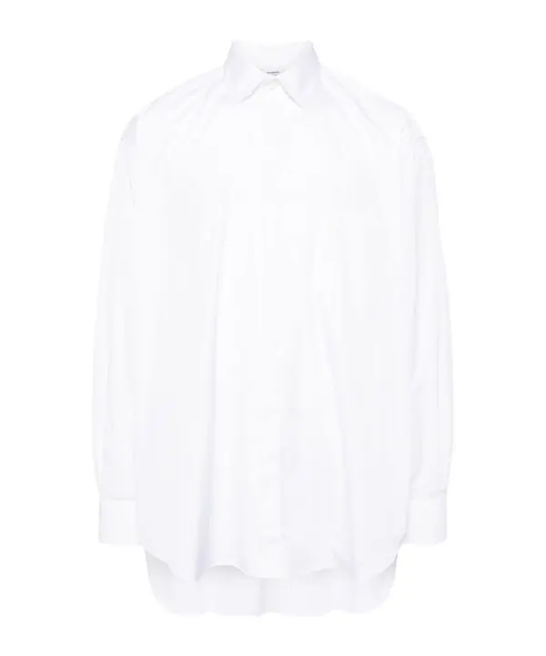 Vetements Logo-tag Cotton Shirt