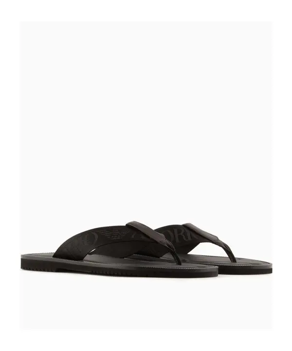 Emporio Armani Logo Slippers