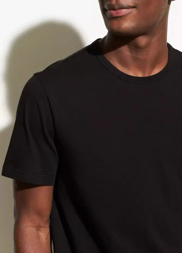 Vince T-shirt With Round Neck And Short Sleeves