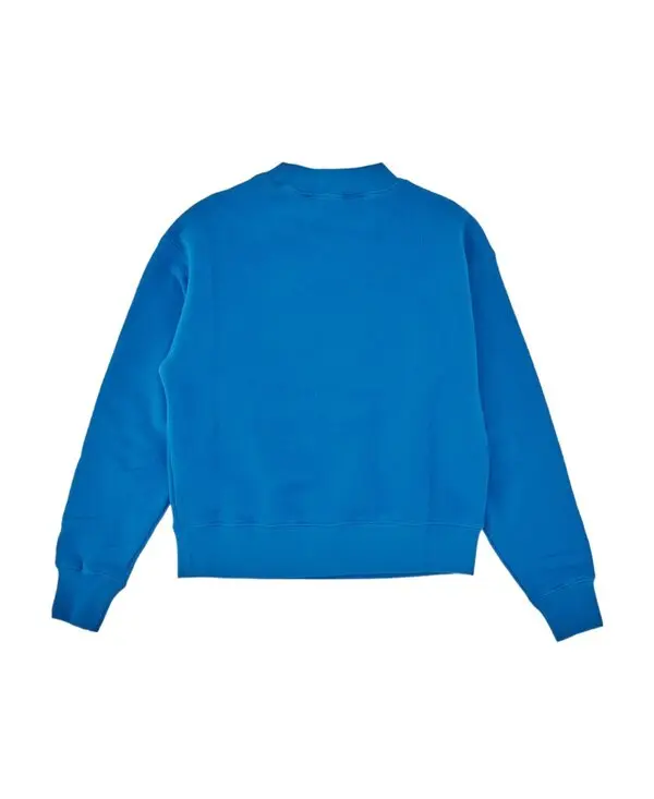 Palm Angels Teddy-print Crew-neck Sweatshirt