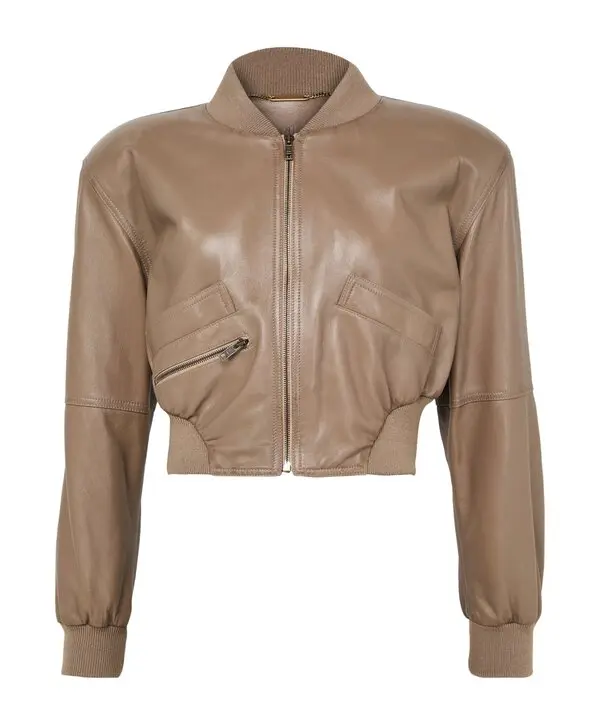 Chloé Zip-up Leather Jacket