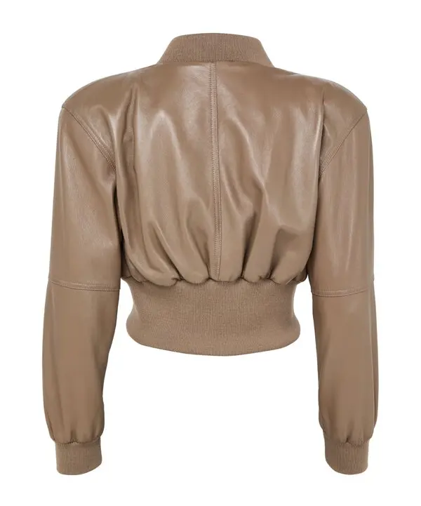 Chloé Zip-up Leather Jacket