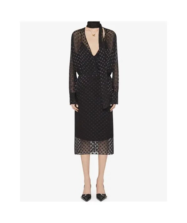 Givenchy Polka Dots Printed Blouse