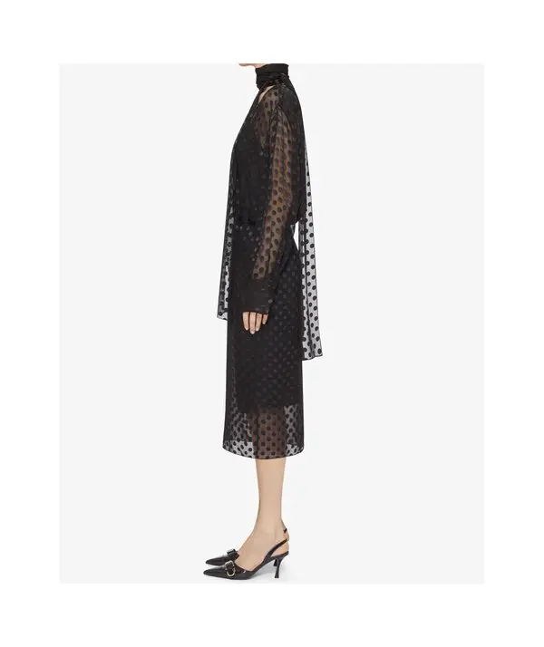 Givenchy Polka Dots Printed Blouse