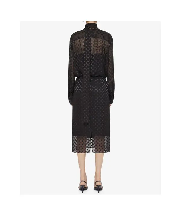 Givenchy Polka Dots Printed Blouse