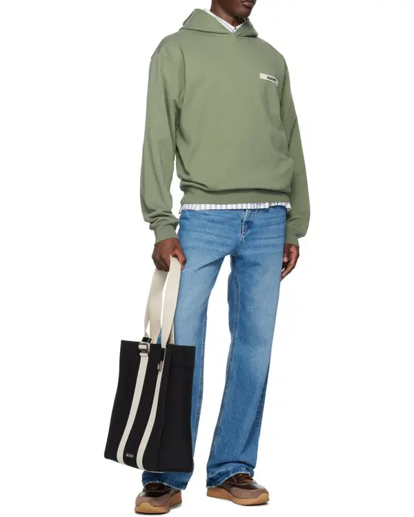 Jacquemus Typo Drawstring Hoodie