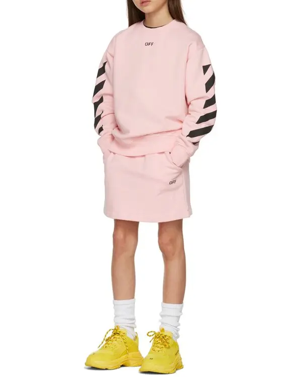 Off-White Logo-print Track Skirt