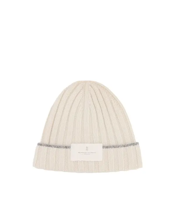 Brunello Cucinelli Ribbed Knit Beanie