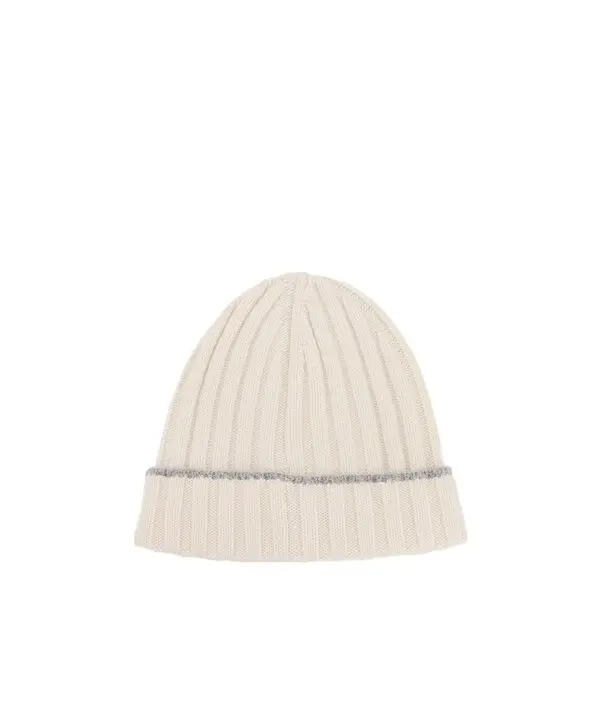 Brunello Cucinelli Ribbed Knit Beanie