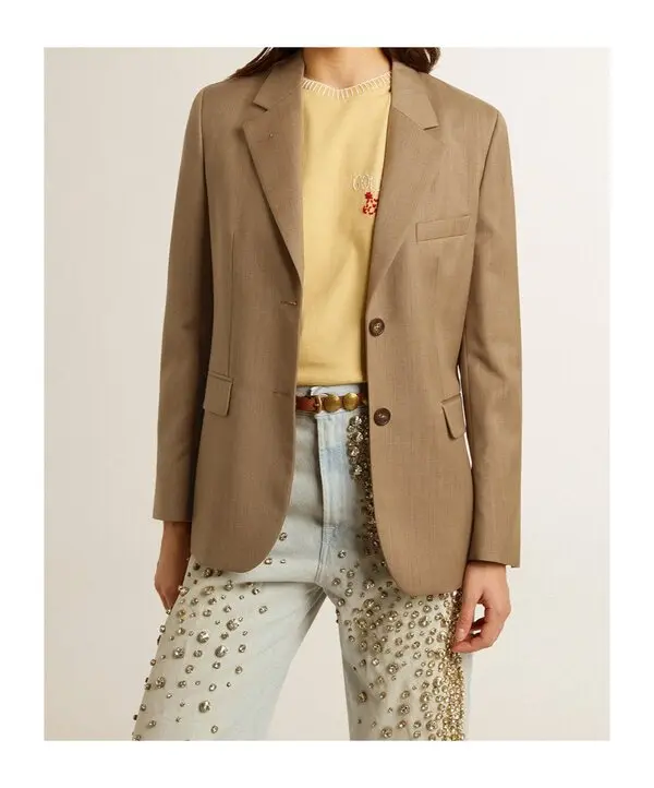 GOLDEN GOOSE Single-breasted Jacket