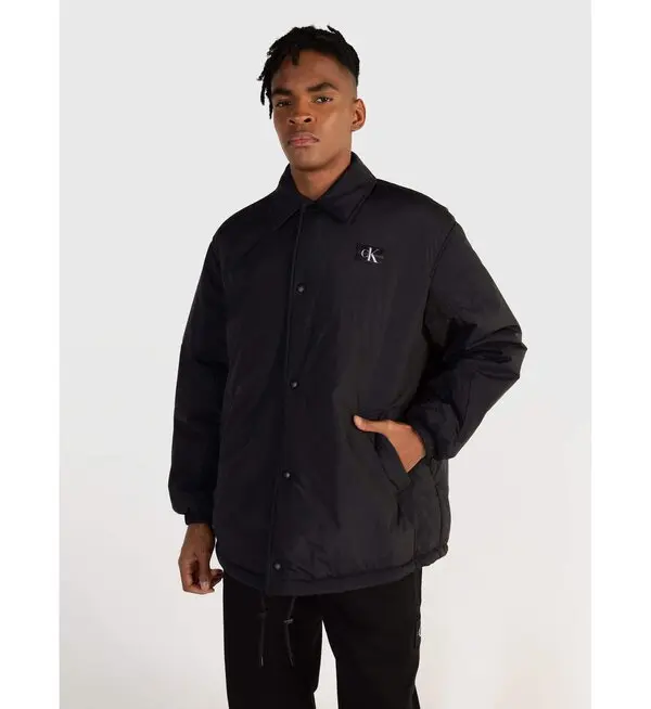 Calvin Klein Embroidered Logo Casual Jacket