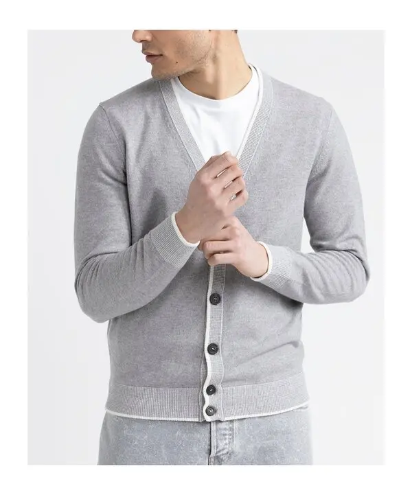 Peserico Contrast-trim Cardigan