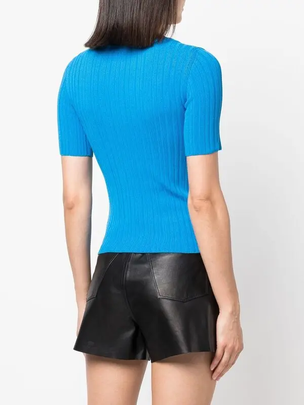 Off-White Off" Logo-print Knit Top