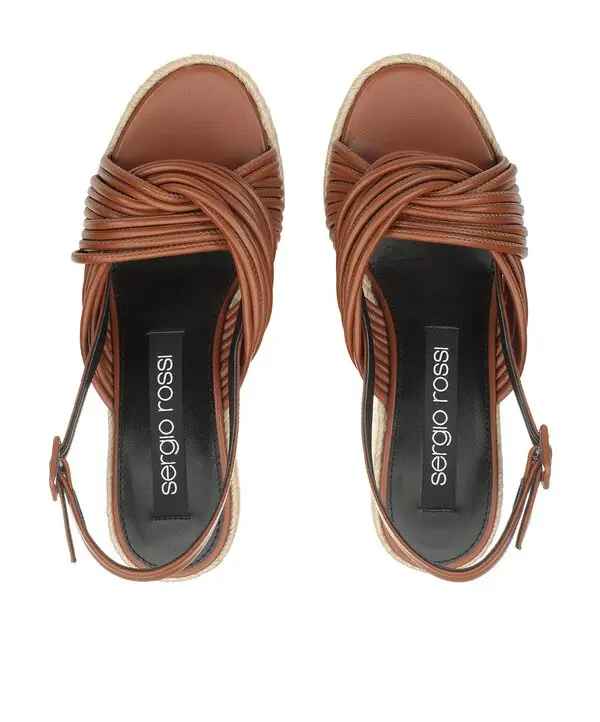 SERGIO ROSSI Thick-soled High-heeled Sandals