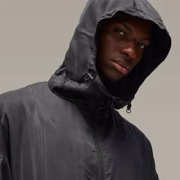 Y3 Striped Hooded Jacket