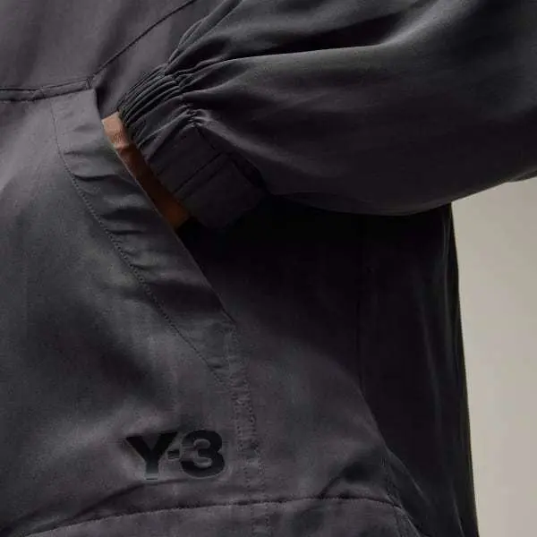 Y3 Striped Hooded Jacket