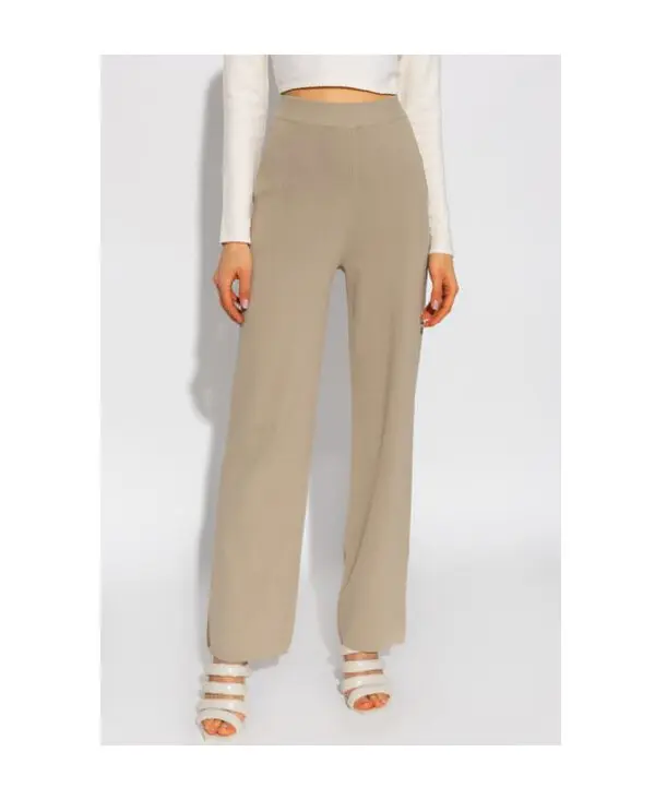 Nanushka Straight-leg Knitted Trousers