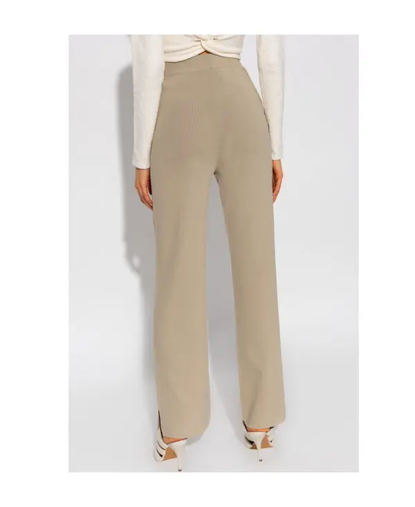 Nanushka Straight-leg Knitted Trousers